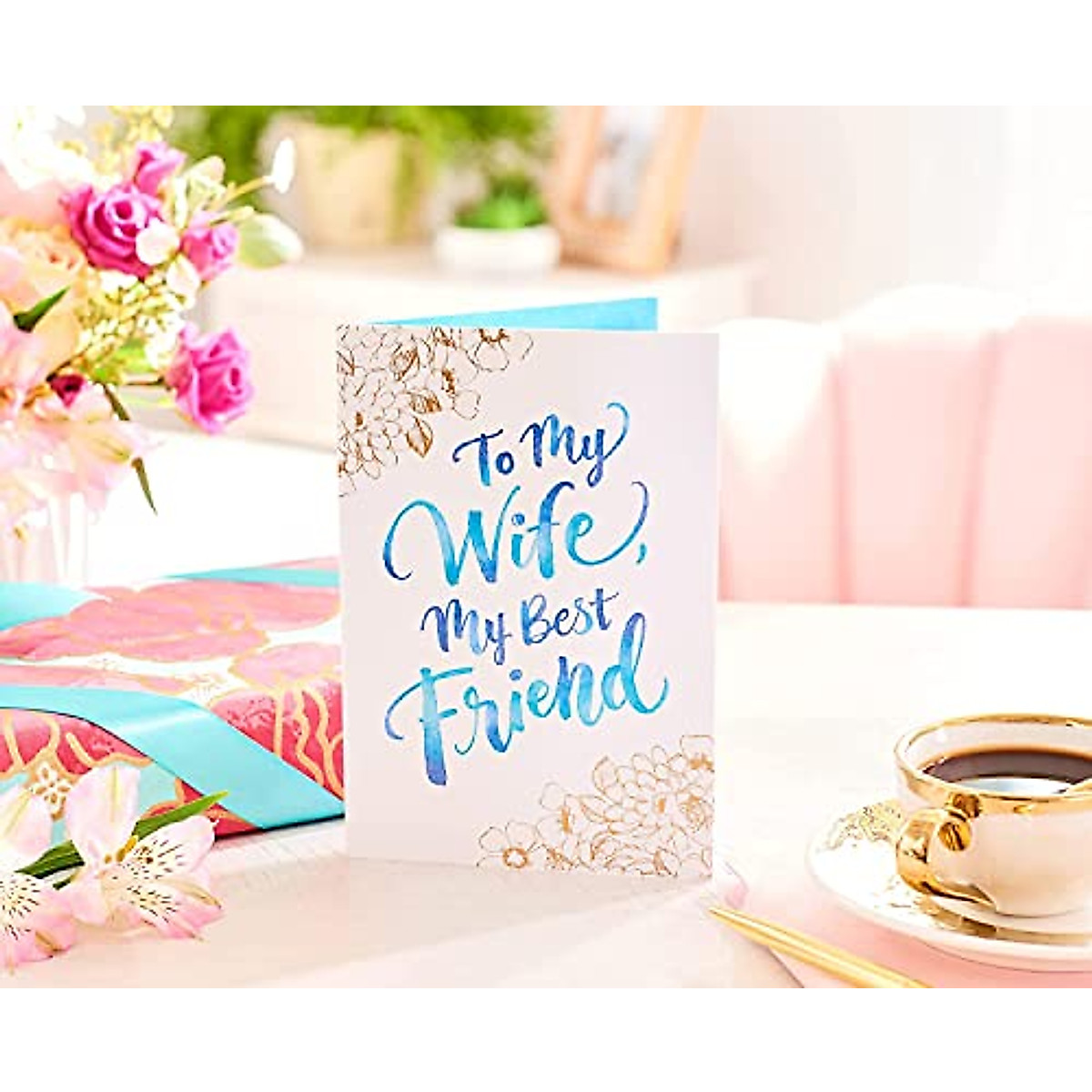 American Greetings Birthday Card for Wife (My Best Friend)