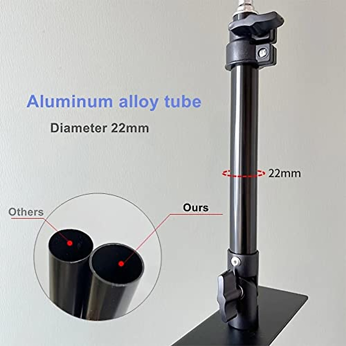 AiFeelife Bed Sofa Projector Stand - Invisible Installation Metal Holder - Multi-Angle Adjustment Bracket Mount - Compatible with XGIMI h2 / H3, Nebula, VANKYO, Epson