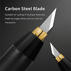 DSPIAE Hobby Knife Set - WITH 20 BLADES - Precision Hobby Knife 6.14 inch