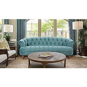 Jennifer Taylor Home La Rosa Sofa, Arctic Blue