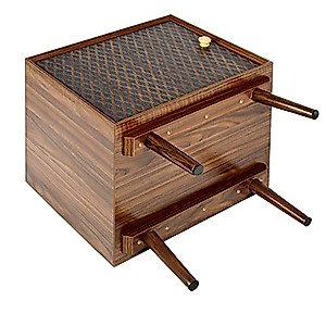 SeokIljin 1 Door Nightstand,with 45-Degree Splicing 3D Printed Elements,Comes with Foot Pads,for Bedroom,Living Room,Sofa Couch,Hall,Easy Assembly