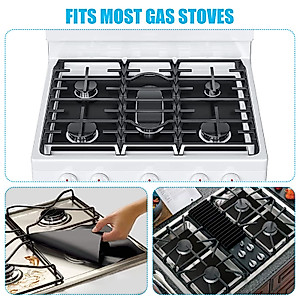 Stove cover,reusable stove top protector for gas range cut-out tool customizable for Samsung & other brands with 12 non-slip strips stove guard, easy to clean Thickened stove lining 35.43in*21.65in