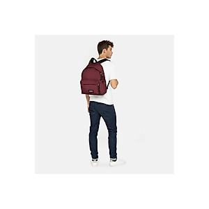 EASTPAK Men Rucksack Handbags, Red (Crafty Wine), One Size