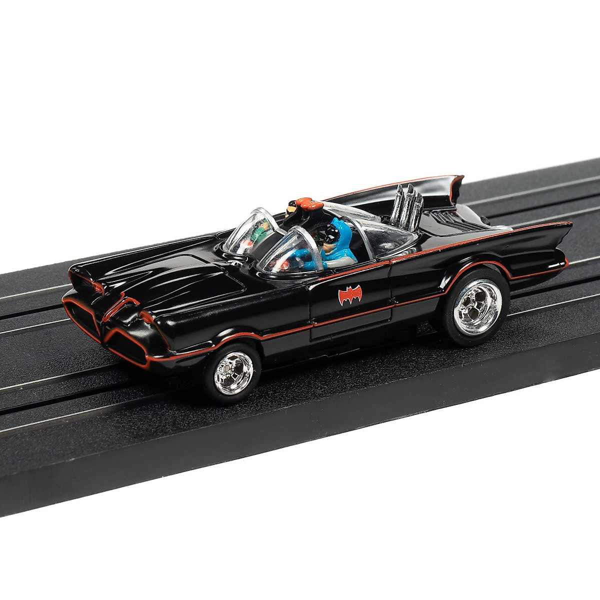 Auto World SC358 Classic TV Series Bat car HO Scale Electric Slot Car