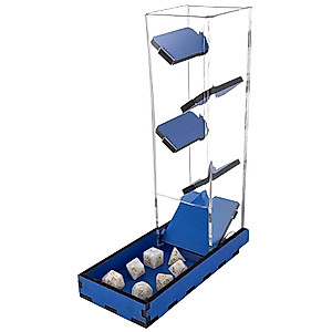 C4Labs Tall 10″ Dice Tower & Basic Tray – Chroma Series – Purple