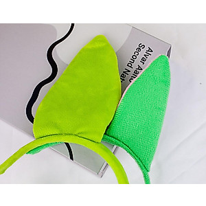 Big Ears Headband,Alien Headband,Headwear with Ears,Cute Decorative Hair Hoop for Hallowen,Cosplay (Yellow)