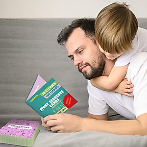 QUOKKA Sequence Speech Therapy Toys for Toddlers 3-4 - Autism Learning Materials Toys for Kids 5-7 | Create a Story Cards | Sentence Building | ABA Therapy | Social Skills | Storytelling Picture Game