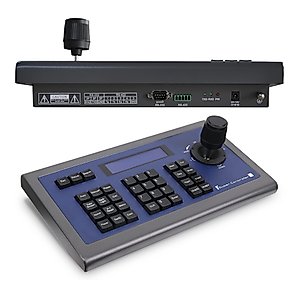 HaiweiTech 3D Joystick PTZ Controller with VISCA/PELCO D/P PTZ Joystick with RS485 RS442 RS232 for Video Conference Camera