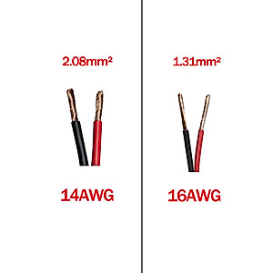 CUZEC 10FT/3.05m 14AWG SAE to SAE Extension Cable Quick Disconnect Wire Harness SAE Connector/SAE to SAE Heavy Duty Extension Cable