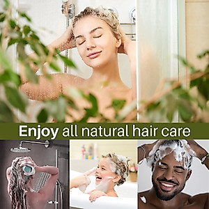 Shampoo Bar and Conditioner Bar Travel Set, Lemongrass & Gillyflower for Dry Hair, Sulfate Free, Palm Oil Free, Plastic Free, Eco-Friendly Natural Solid Bars