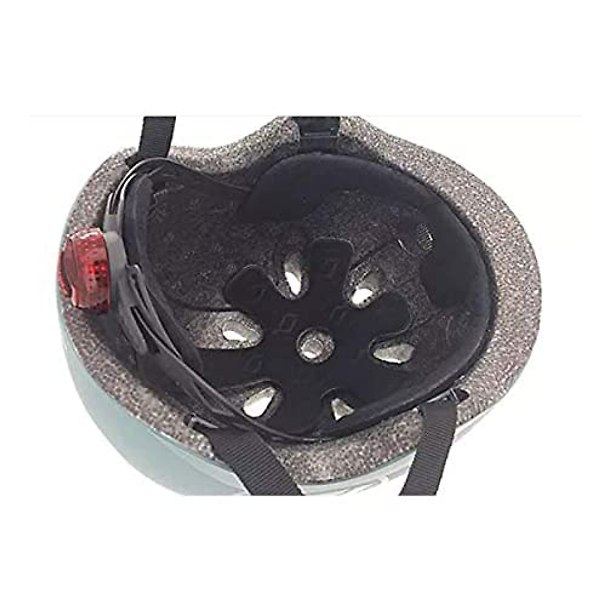 Scoot and Ride - Matte Finish Kid's Helmet with Adjustable Straps (Rose, XXS Small-Small) - Includes LED Safety Light and Soft Fleece Padding for Extra Protection