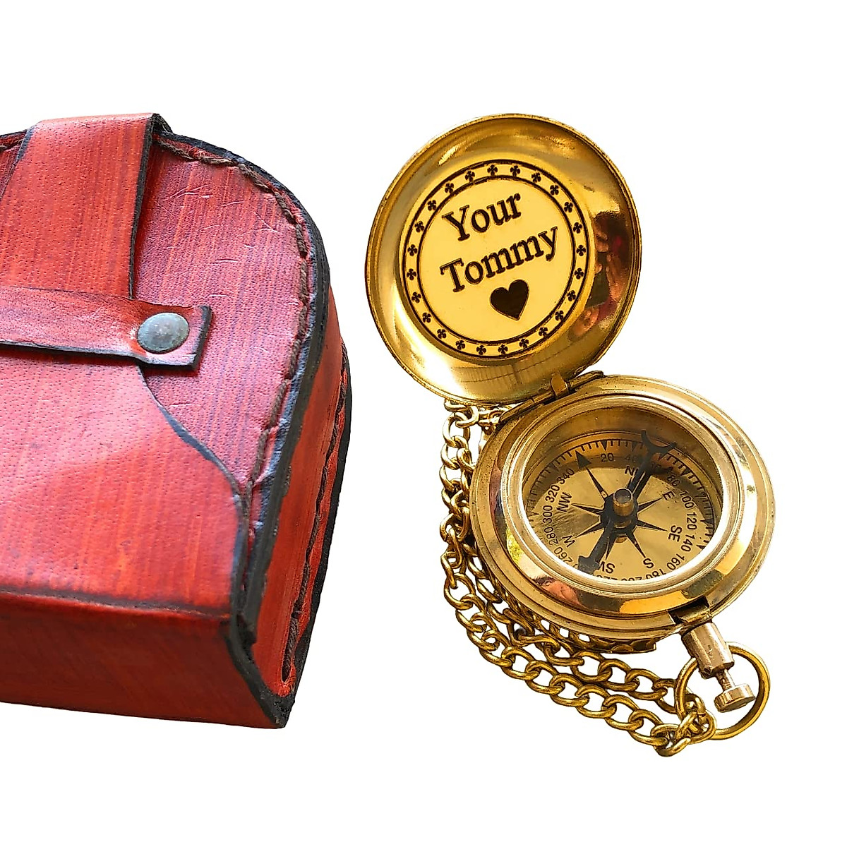 Brass Compass, Your Tommy Compass, Birthday Gifts, Working Compass, Dual Set Compass, MYCT, Dream SMP, Great Gamer Gifts