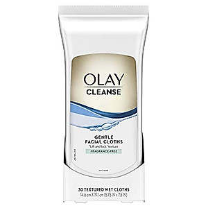 Olay Wet Cleansing Towelette, 30 Count
