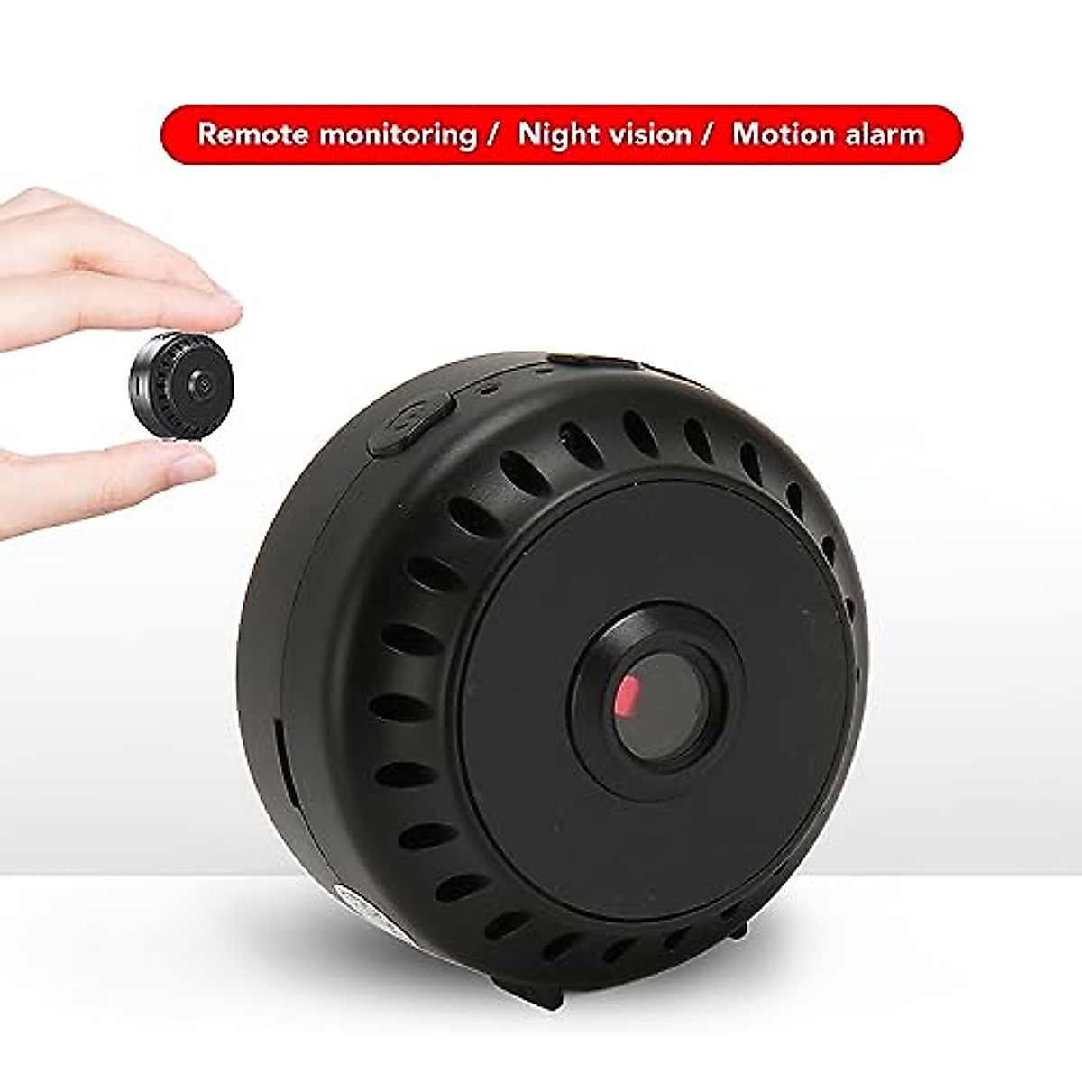 WD15 WiFi Camera Security Camera, Home Security Cameras with 1080P Back Magnet APP Share NightVision LoopRecording, Indoor Camera for Home