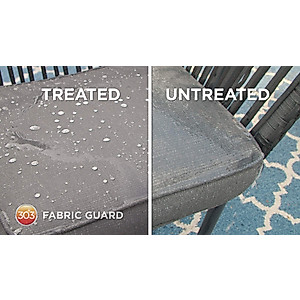 303 Fabric Guard - For Outdoor Fabrics - Restores Water Repellent Properties - Repels Moisture & Stains - Manufacturer Recommended - Safe For All Fabrics, 16oz (30605CSR) Packaging May Vary