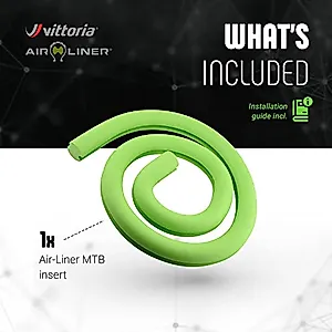 Vittoria Air-Liner MTB Insert for Tubeless-Ready Mountain Bike Tires, Compatible with All Wheels Up to 29" (X-Large 2.8-4.0 Rims)