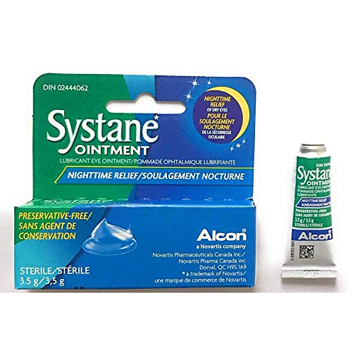 Systane Lub Eye Nightime Ointment 3.5g (6 Pack) 0.12 Ounce