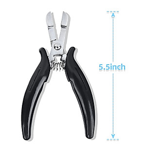 Neitsi Fusion Bond Crusher Tool for Keratin Hair Extensions… (Thread Shape)