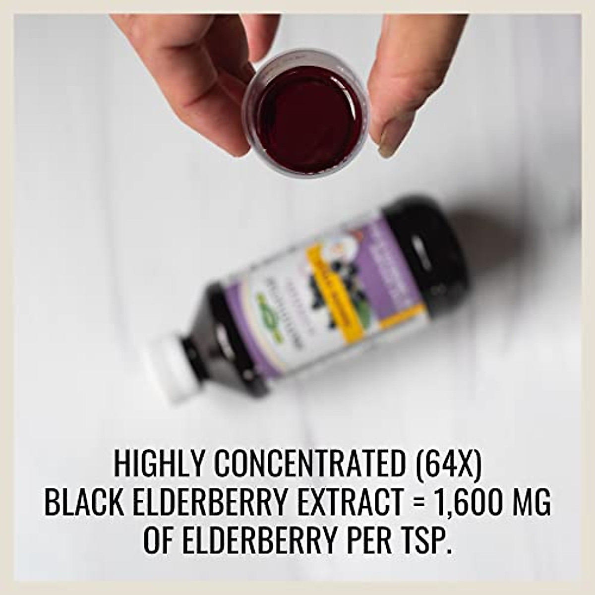 Nature's Way Sambucus Elderberry Immune Syrup for Kids with Echinacea & Propolis, Immune Support*, Berry Flavored, 4 Fl. Oz.