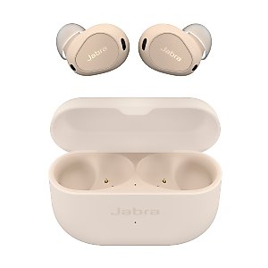 Jabra Elite 10 True Wireless Bluetooth Earbuds – Advanced Active Noise Cancelling with Dolby Atmos Surround Sound, All-Day Comfort, Multipoint, Crystal-clear calls – Cream