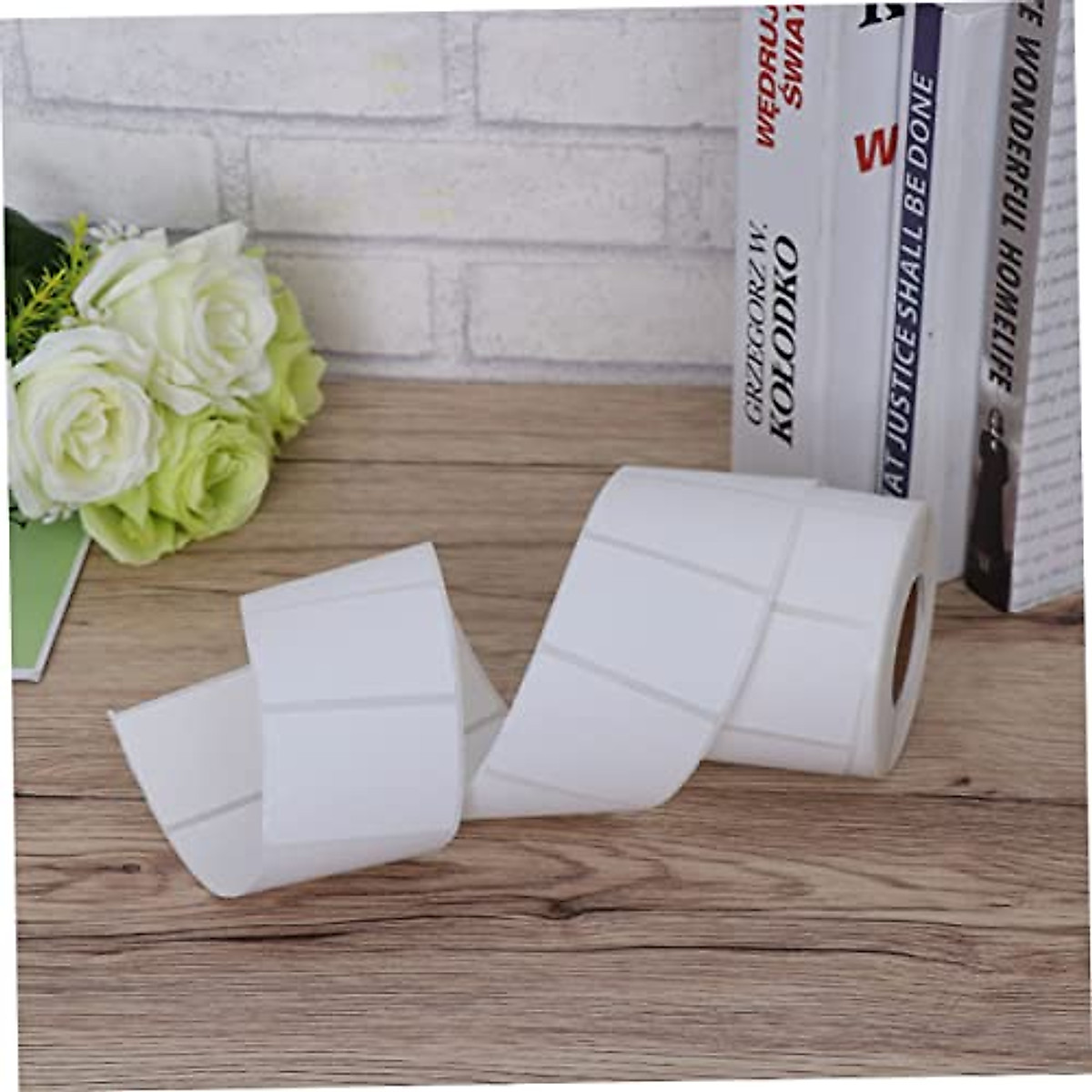 Ciieeo 3pcs Thermal Sticker Labels Thermal Sticker Paper Thermal Paper Labels Shipping Supplies Printable Tags Blank Sticker Printer Clear Sticker Paper White Labeling Heat Sensitive 4X