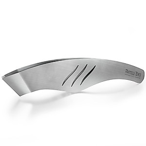 Fish Bone Tweezers - Stainless Steel Fish Scaler - Perfect Tongs for Removing Fish Bones and Scales, Serving Sliced Salmon, Sashimi and Any Fish