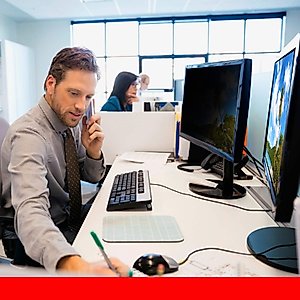24''W Inch Privacy Screen Filter for Desktop Computer Widescreen Monitor - Anti-Glare, Blocks 96% UV,Anti-Scratch with 16:10 Aspect Ratio