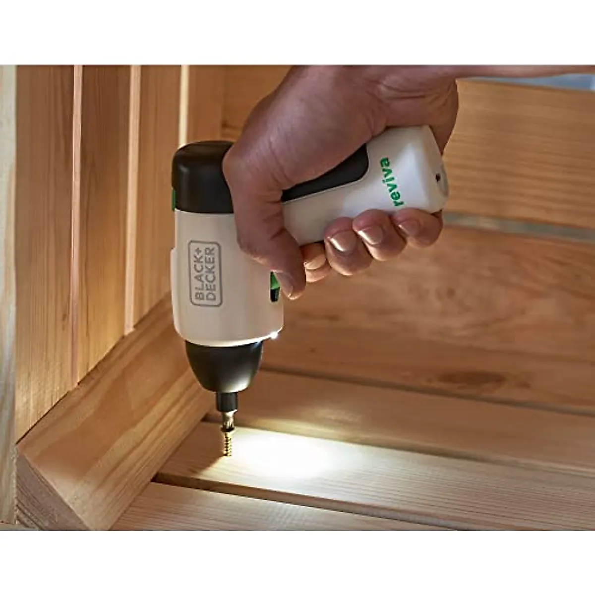 BLACK+DECKER 4V MAX reviva Electric Screwdriver, Cordless, USB Chargeable (REVSD4C)