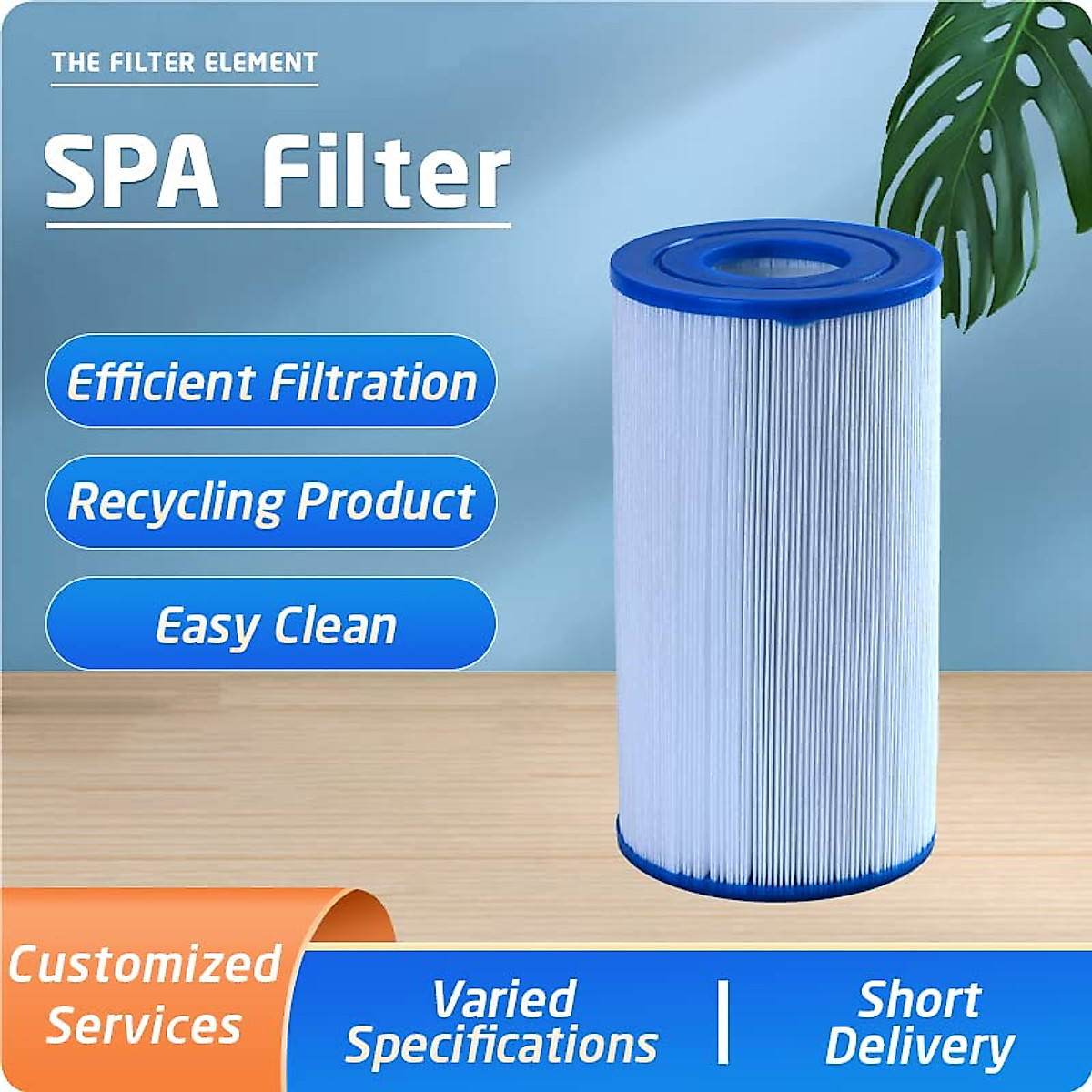 Malaka 200202 Spa filter cartridge compatible with PRB35-IN C-4335 FC-2385 hot tubs replacement filter cartridge