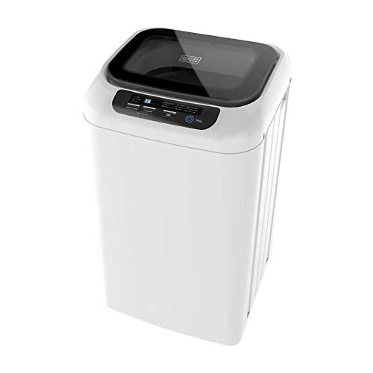 Black + Decker BPWM09W Portable Washer & Vestil FWD-1824-3R Fiberwood Dolly with 3" Rubber Casters, 800 lbs Capacity, 23-3/4" Length x 17-7/8" Width x 4-11/16" Height Deck