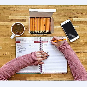 Madisi Golf Pencils, 2 HB Half Pencils, 3.5" Mini Pencils, Pre-Sharpened, 6 Boxes, 864 Count