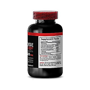 Nitric Oxide Supplement 3150mg - Nitric Oxide Pre-Workout Booster 3150mg - Muscle mass gainer, Nitric Oxide Supplement, Muscle Relaxer Pills, Muscle Recovery Supplements, Energy Boost - 1B 90 Tablets