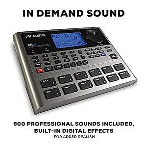 Alesis SR-18 - Studio-Grade Standalone Drum Machine With On-Board Sound Library, Performance Driven I/O and In-Built Effects / Processors
