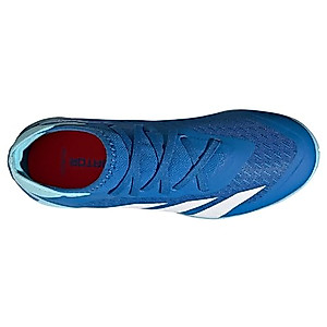 adidas Soccer Predator Accuracy.3 Indoor (Little Kid/Big Kid) Bright Royal/White/Bliss Blue 2 Little Kid M
