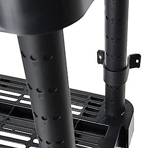 Gracious Living Medium Duty Adjustable Ventilated Storage Shelving Unit, 5 Shelf