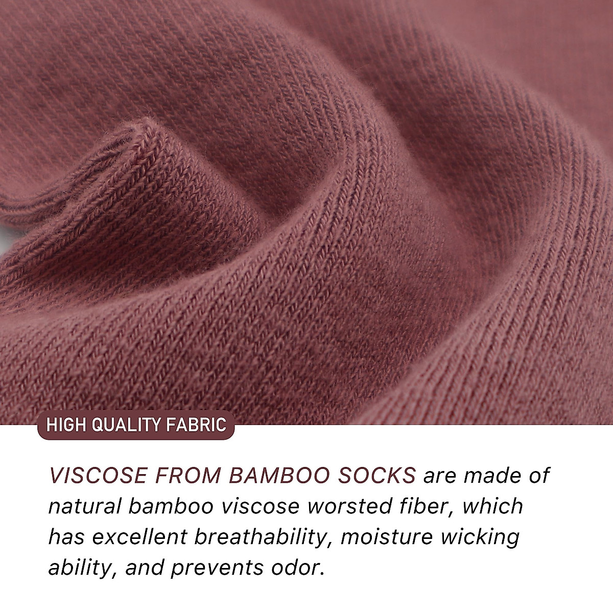 SERISIMPLE Women Thin Bamboo Socks Crew Lightweight Above Ankle Casual Dress Sock For Ladies Bootie Trouser 5 Pairs (Assorted2, Large)