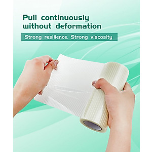 DYYYYD Heavy Duty Waterproof Tape Fits for RV Awning Repair、Canvas Repair、Tent Repair、Boat Covers Repair、Prevent Tear Repair 、Vinyl Repair 、Fabric Repair、Tarp Repair Etc,6 Inch Wide 35 FT Long