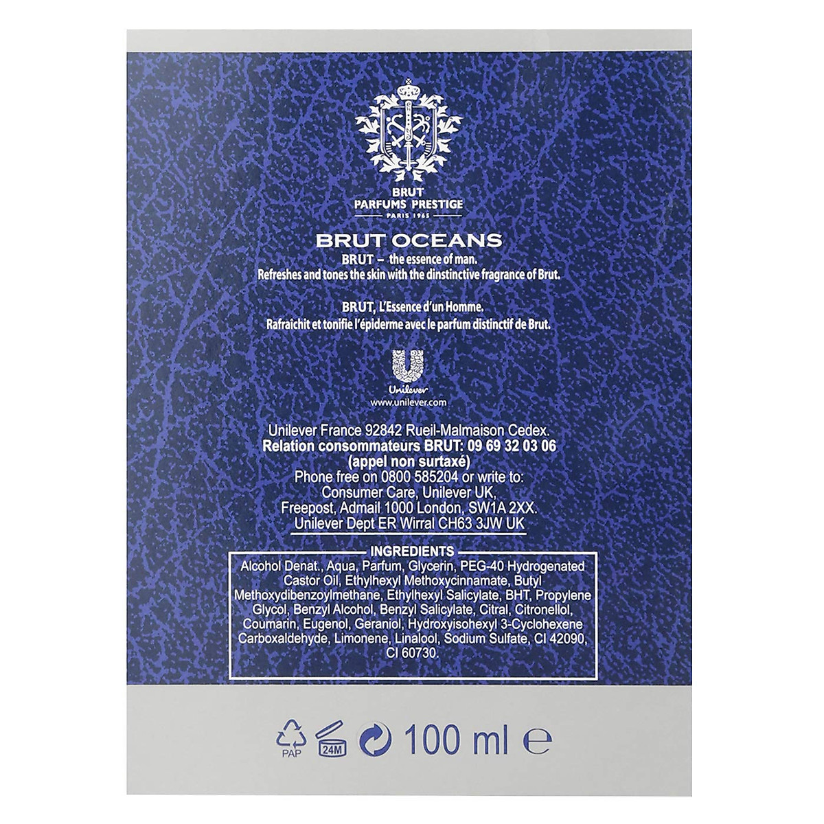 Brut Aftershave 100ml Oceans