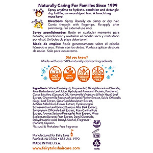 Fairy Tales Swimmer Conditioning Spray for Kids - 8 oz | Made with Natural Ingredients in the USA | Replenish and Restore from Chlorine and Salt Damage | No Parabens, Sulfates, or Synthetic Dyes