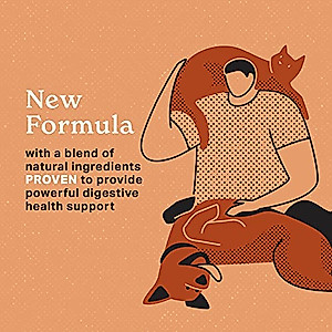 The Missing Link Digestion Superfood Supplement Powder for Dogs & Cats - Fiber, 7-Probiotic Blend + Chicory Root Prebiotic, Ginger, Chamomile - Supports Daily Digestive & Bowel Health - 1lb