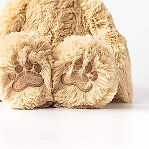 Slumberkins 14" Kin & Board Book | Promotes Gratitude, Respect & Sharing | Social Emotional Tools for Ages 0+ (Honey Bear Kin & Board Book)