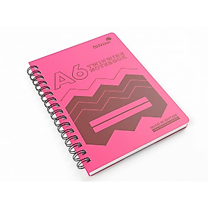 Silvine 160 Page A6 Wirebound Notebooks with Durable Wipe Clean Covers [Assorted Pack of 10]