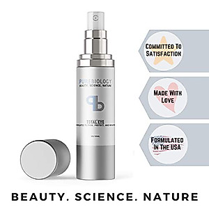 Total Under Eye Cream for Wrinkles | Caffeine Eye Cream Anti Aging Moisturizer and Avocado Oil Eye Wrinkle Cream with Baobab Oil Hyaluronic Acid and Vitamin E | Hydrating Eye Cream for Men and Women