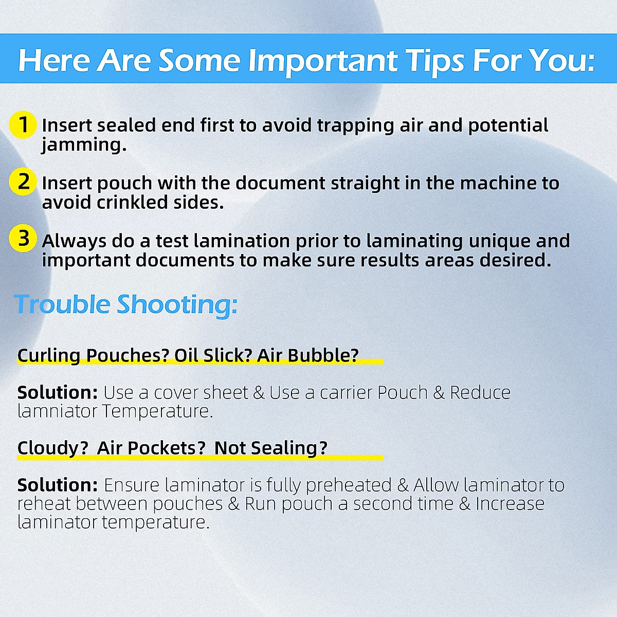 Uinkit Legal Thermal Laminating Pouches 9x14.5inches 4mil Legal Size 100Pack Clear Glossy Lamination Sheets Laminator Pockets (9x14.5x100-4mil)