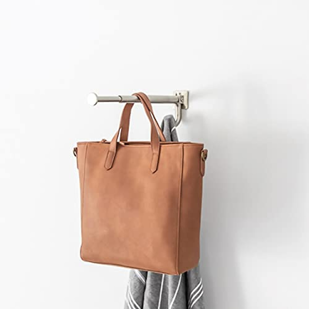 Franklin Brass Satin Nickel Square Extend-a-Hook