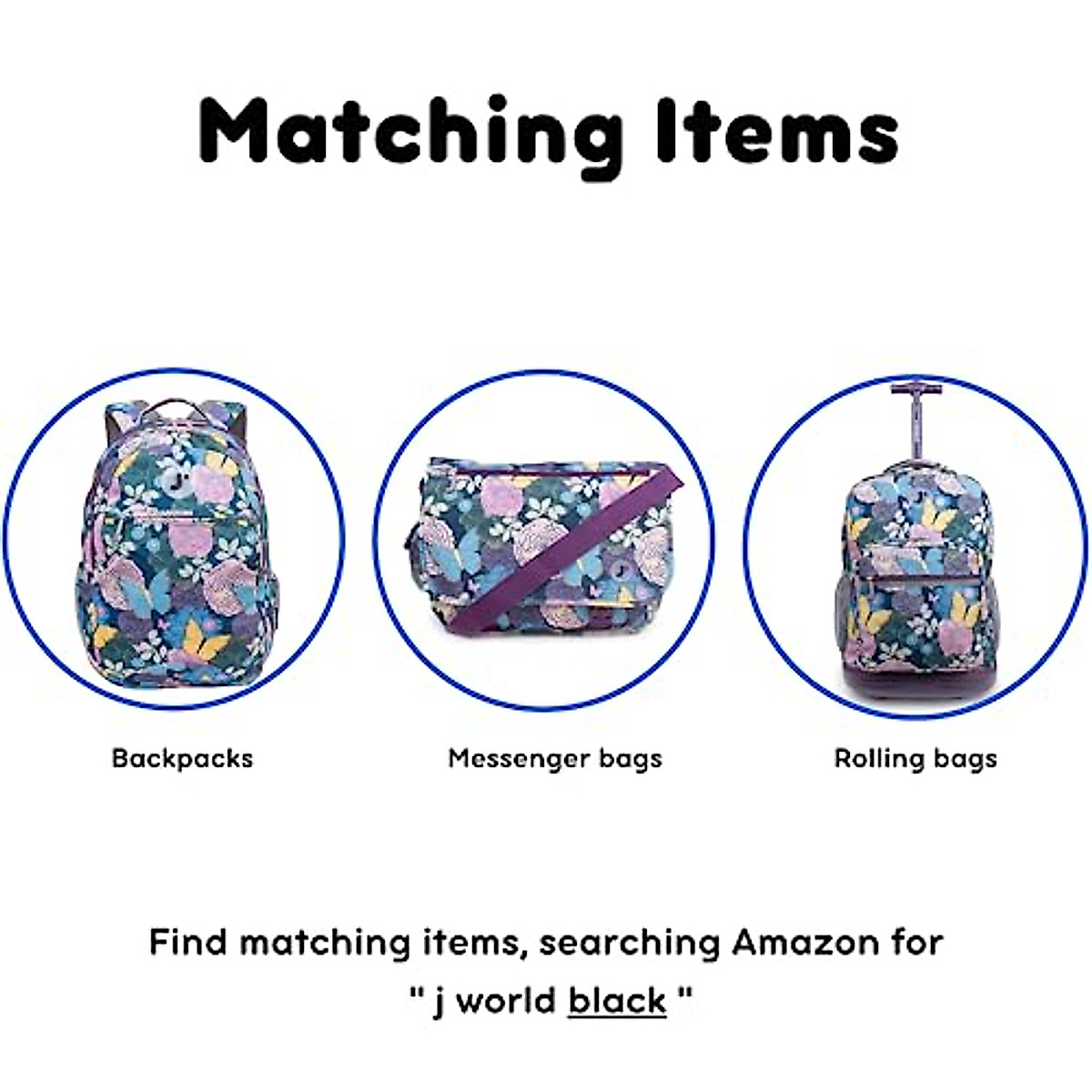 J World New York Cody Lunch Bag, Black, One Size