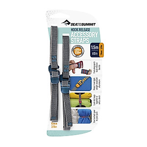 Sea to Summit Hook Release Accessory Straps (Pair), 3/8 x 60 inches