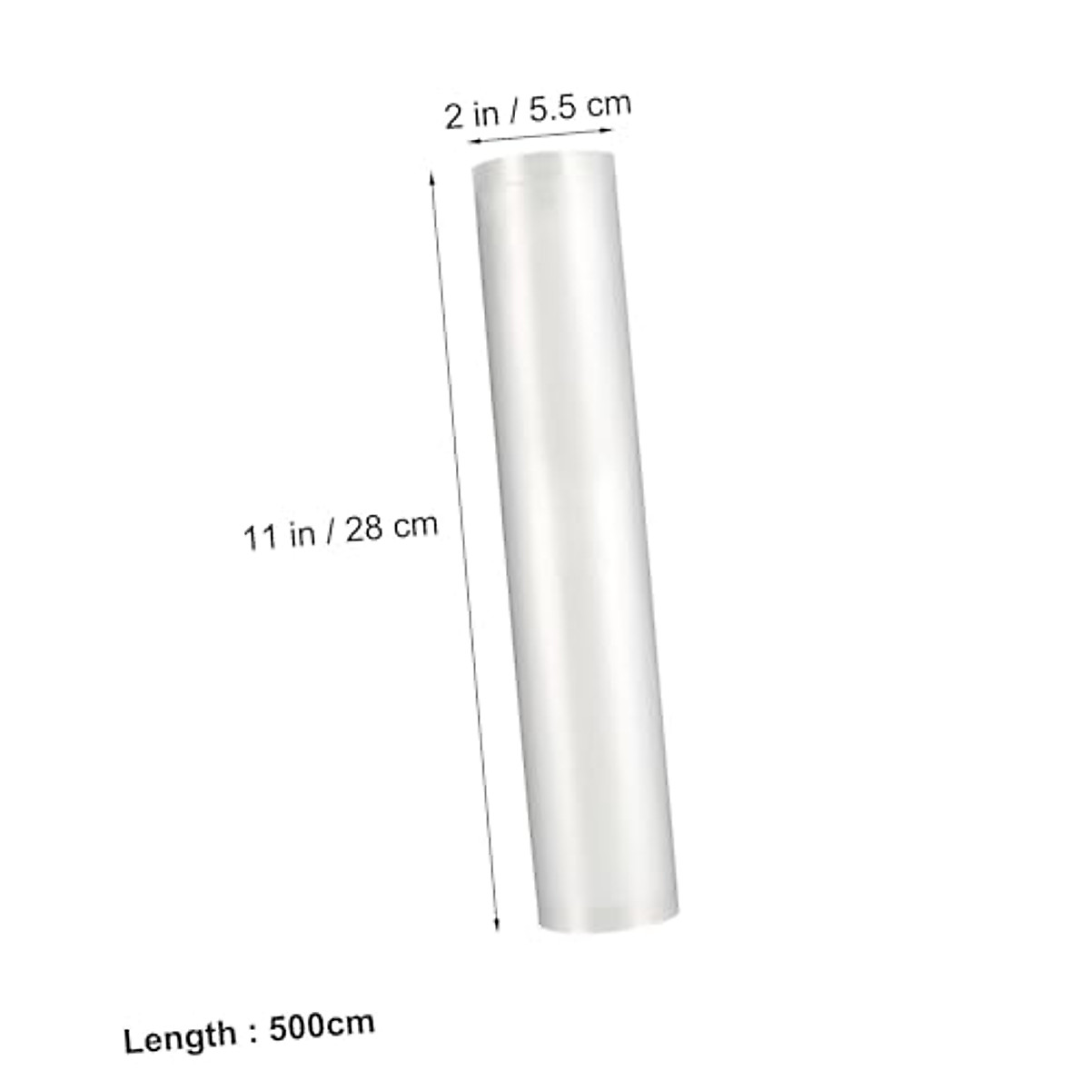 Mikinona 5 Rolls Pa Sous Vide Bags White Bye Food Vacuum Seal Bags Vacuum Food Sealer Bags Food Preservation Bag