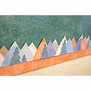 Teacher Created Resources Moving Mountains Die-Cut Border Trim