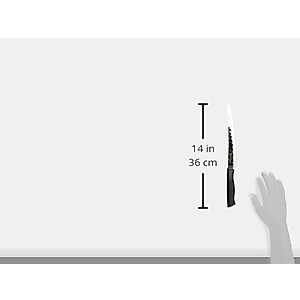 Kai Inspire Bread Knife, 9 Inch blade with Hammered Finish, , Silver